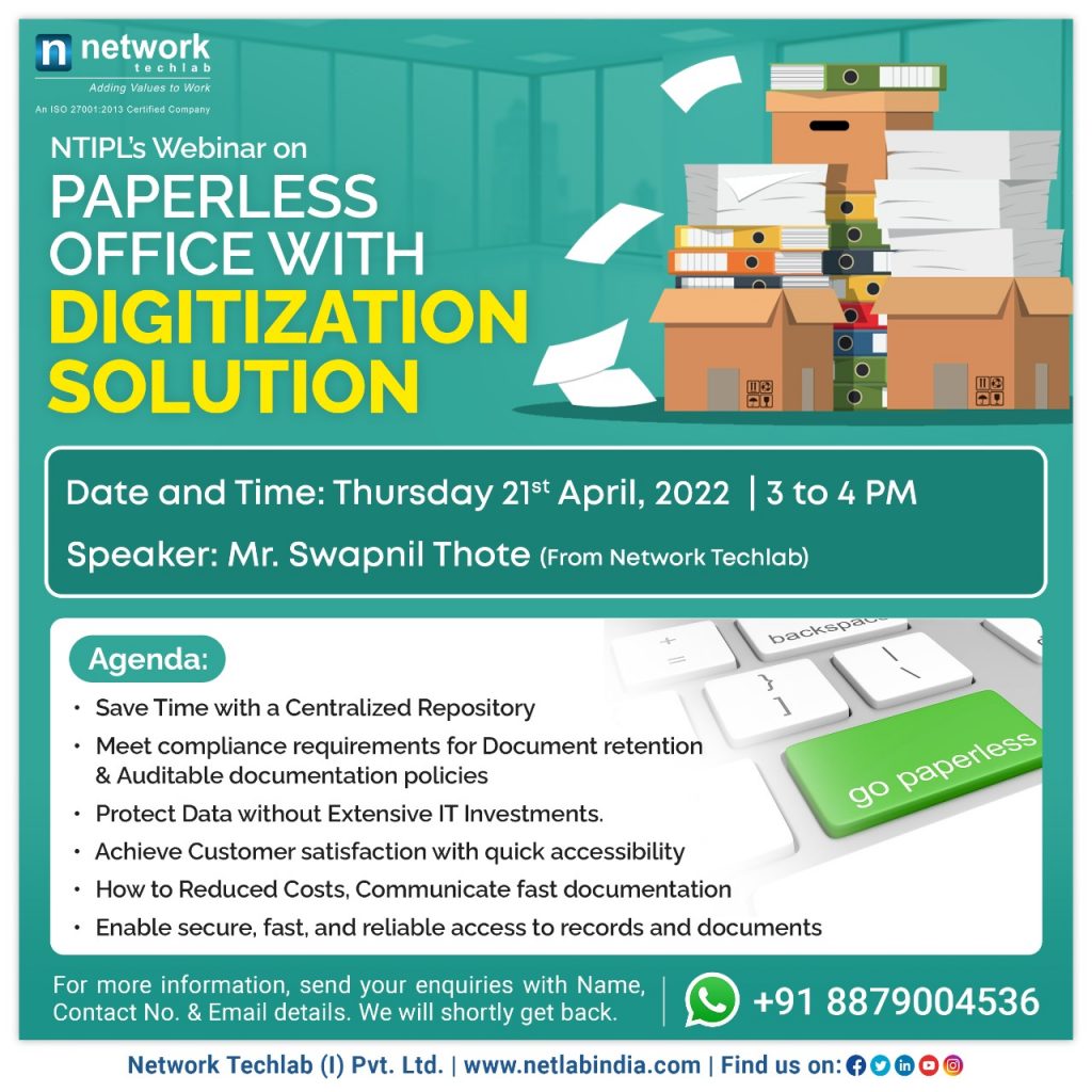 Document Management Solution Webinar | Network Techlab