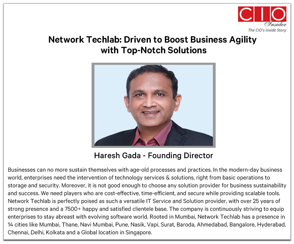 Focus 49 A Newsletter By Network Techlab (I) Pvt. Ltd. | Network Techlab